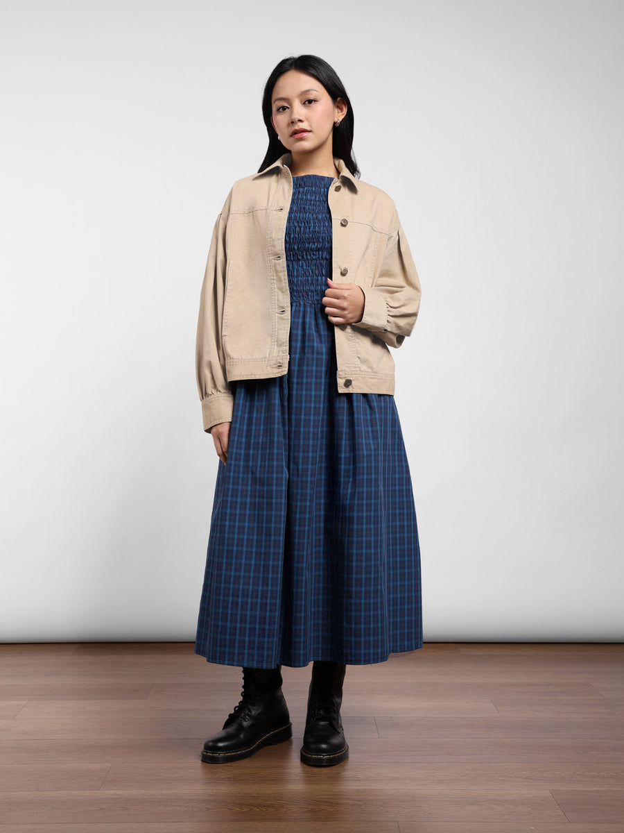 Julie Smock Sundress | Blue – THENBLANK