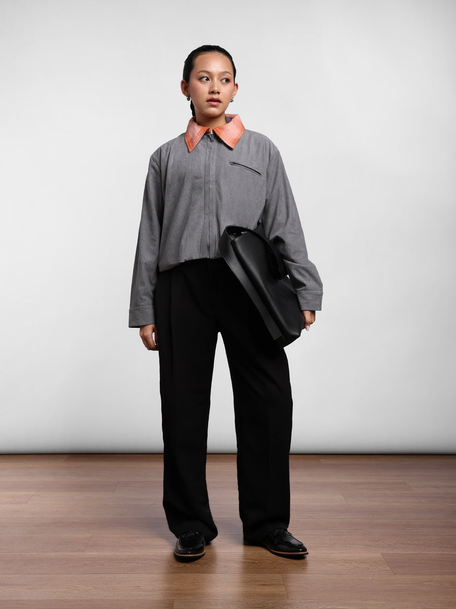 Beam Work Jacket | Grey Coral – THENBLANK