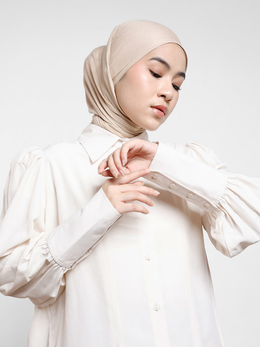 Nara Shirt | Broken White – THENBLANK