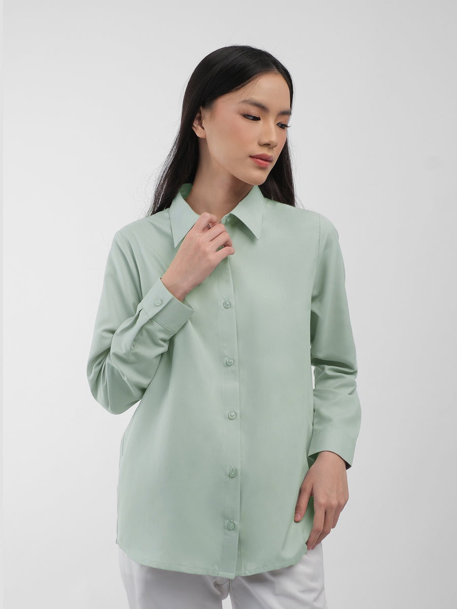 Everyday Shirt | Sage – THENBLANK